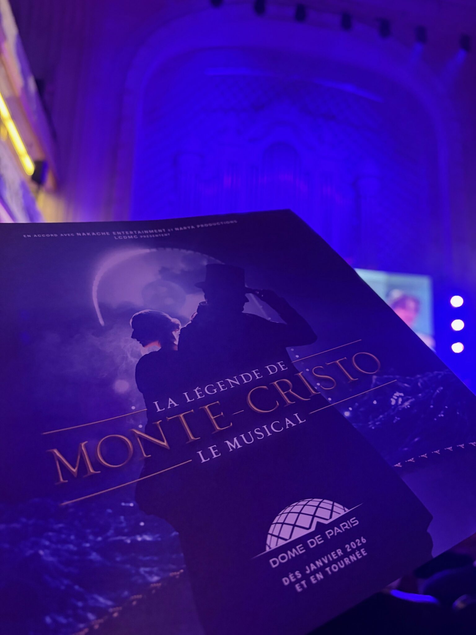 Compte Rendu : « La Légende de Monte-Cristo, Le Musical » se dévoile ...